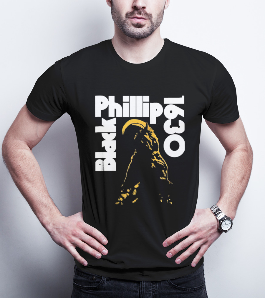 Black Phillip 1630 The Witch A24 Horror Movie T-Shirt