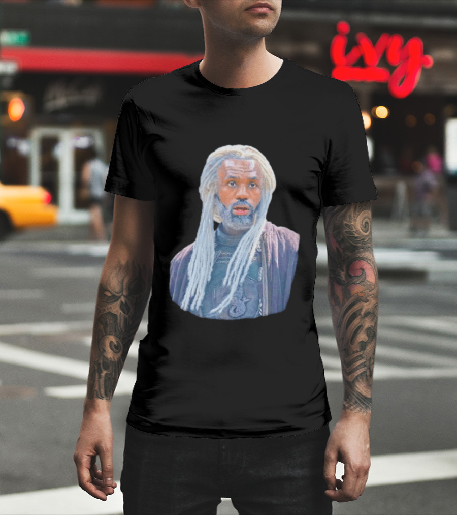 LeBron James Lord Corlys Velaryon Crossover Bootleg T-Shirt