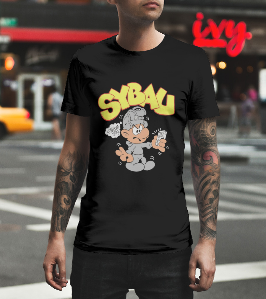 Sybau Freako Did It Cartoon Streetwear T-Shirt