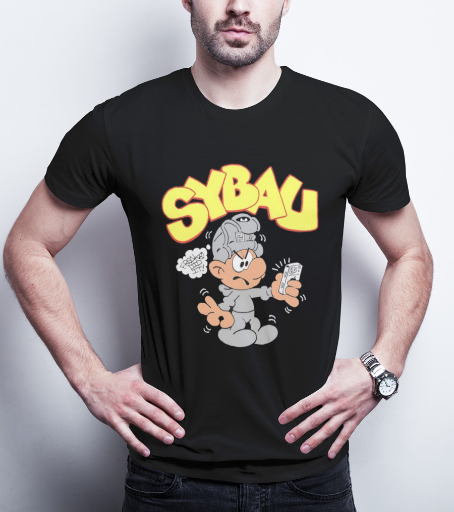 Sybau Freako Did It Cartoon Streetwear T-Shirt