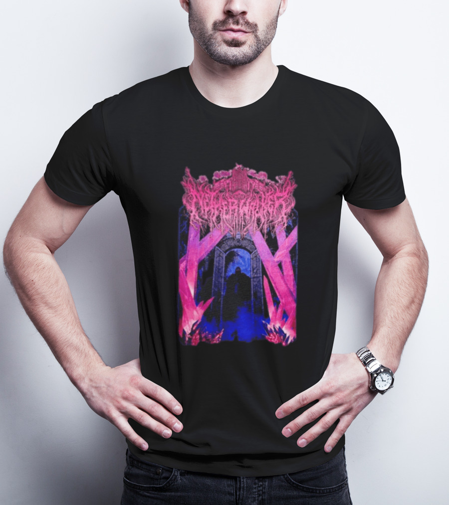 Netherwalker Crystal Knight Gothic Fantasy Portal Enigma T-Shirt