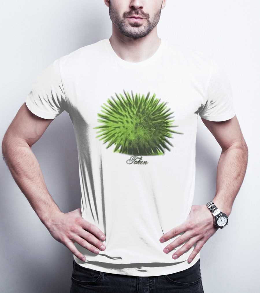 Note Token Nyc Touch Green Artistic Burst T-Shirt