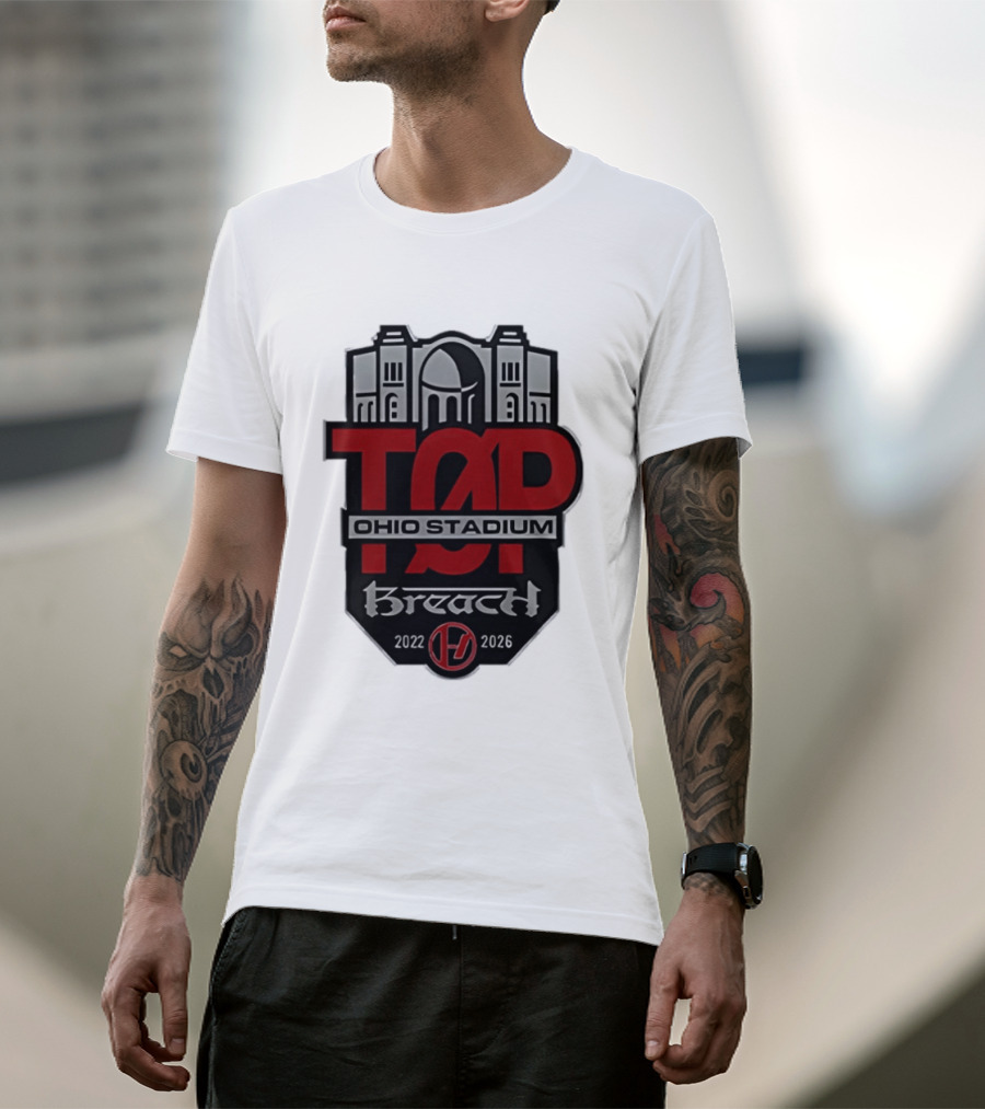 TAD Ohio Stadium Breach 2022 2026 T-Shirt