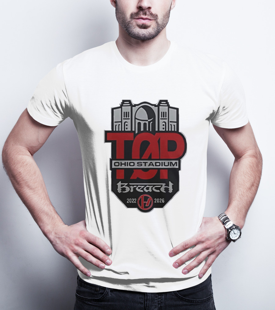 TAD Ohio Stadium Breach 2022 2026 T-Shirt