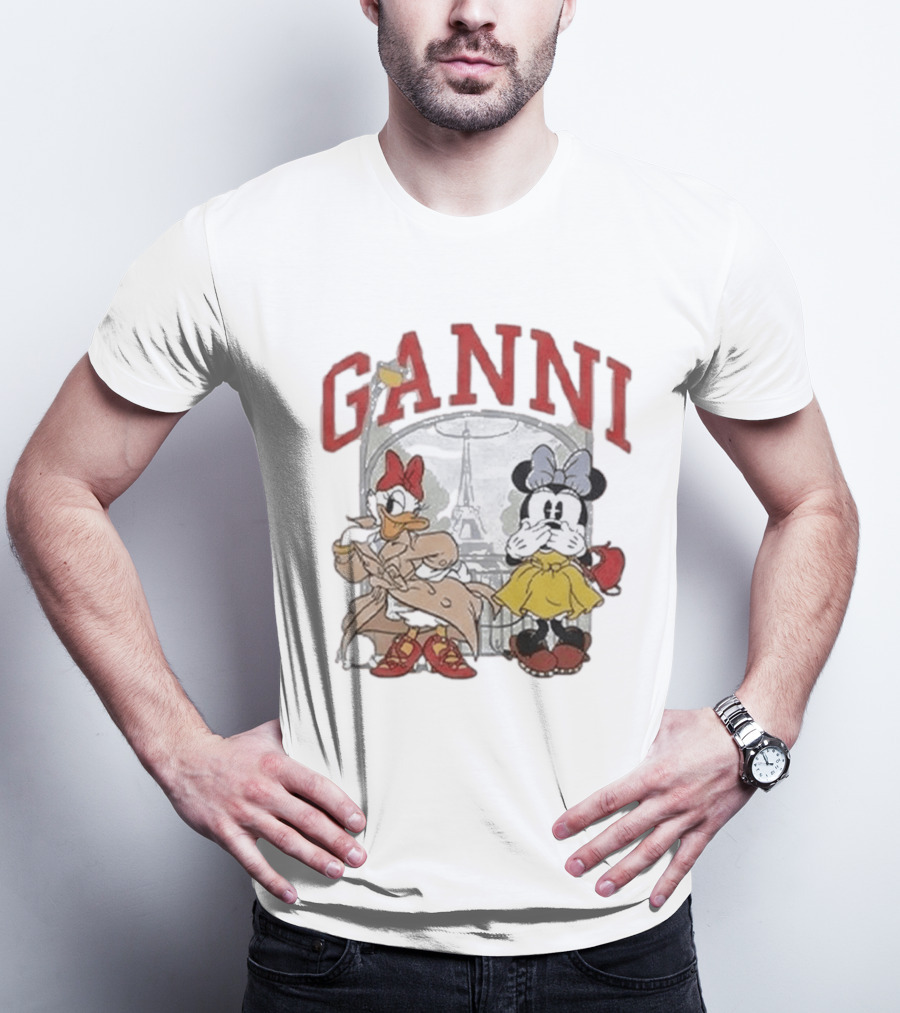 GANNI Disney Minnie Daisy Paris T-Shirt