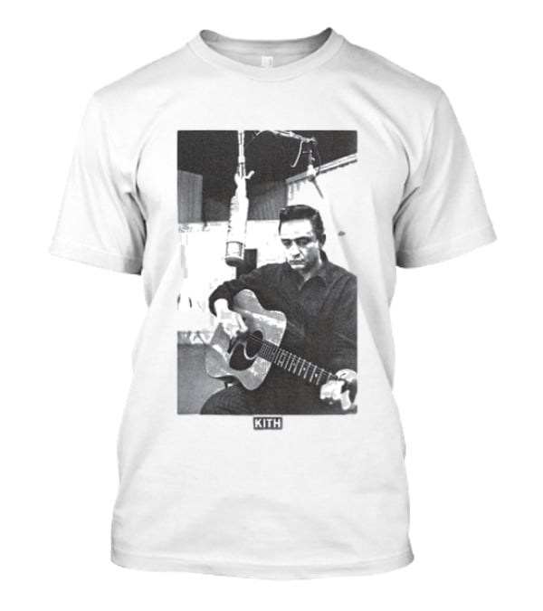 Kith Records Johnny Cash Folsom Prison Retro Music T-Shirt