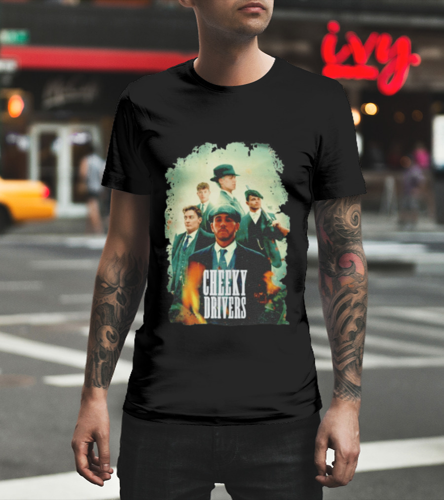 Cheeky Drivers Formula 1 Bootleg Peaky Blinders T-Shirt