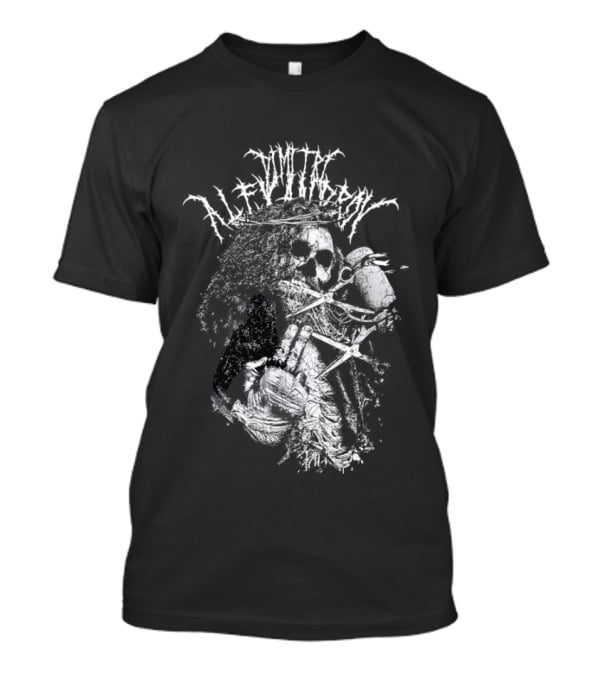 Dimitri Alejandro Skeleton Jesus Hand Drawn T-Shirt