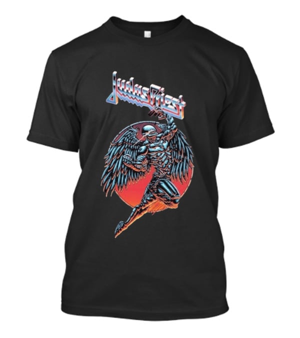 Judas Priest Redeemer Angel Wings Iconic Band T-Shirt