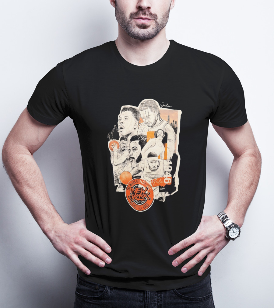 Ewing Jalen Clyde Melo New York Knicks The Mecca Of Basketball 1946 Against All Odds T-Shirt
