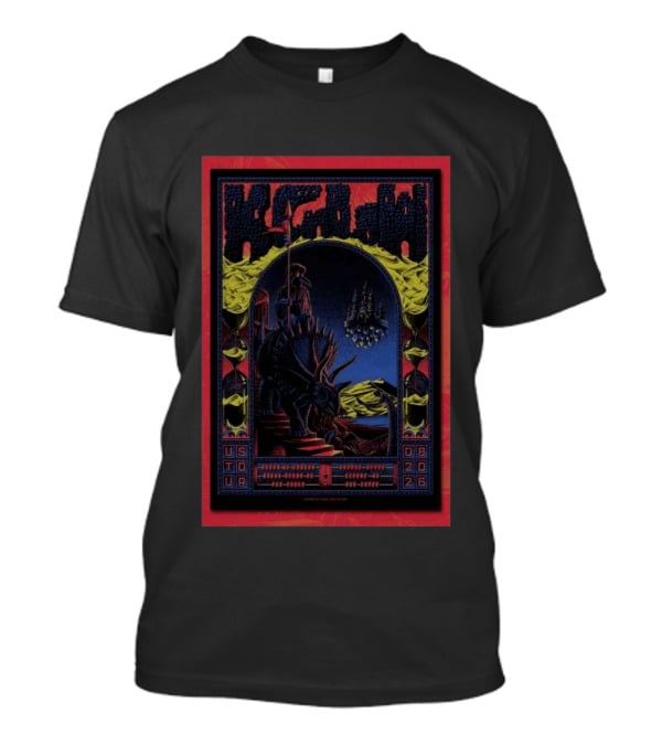 King Gizzard & The Lizard Wizard US Tour 2026 KDHH T-Shirt