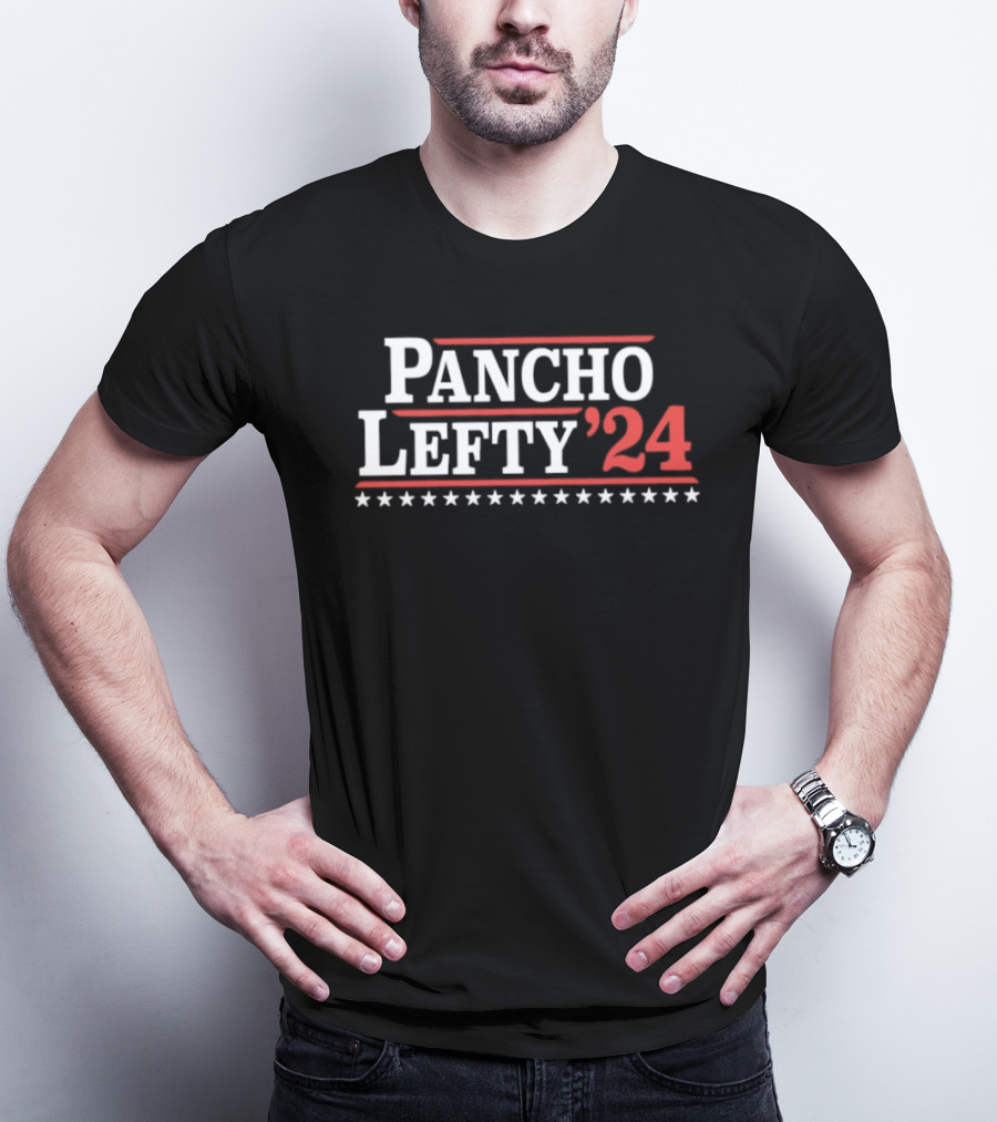 Pancho Lefty '24 Election Campaign Stars T-Shirt