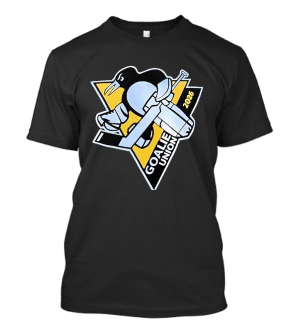 Pittsburgh Penguins Goalie Union 2026 Ice Hockey T-Shirt