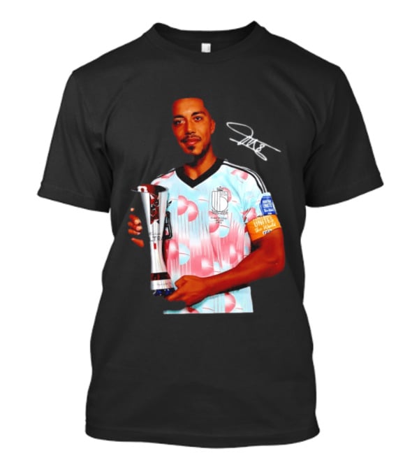 Youri Tielemans Belgium Football Unites The World Trophy Winning Moment T-Shirt
