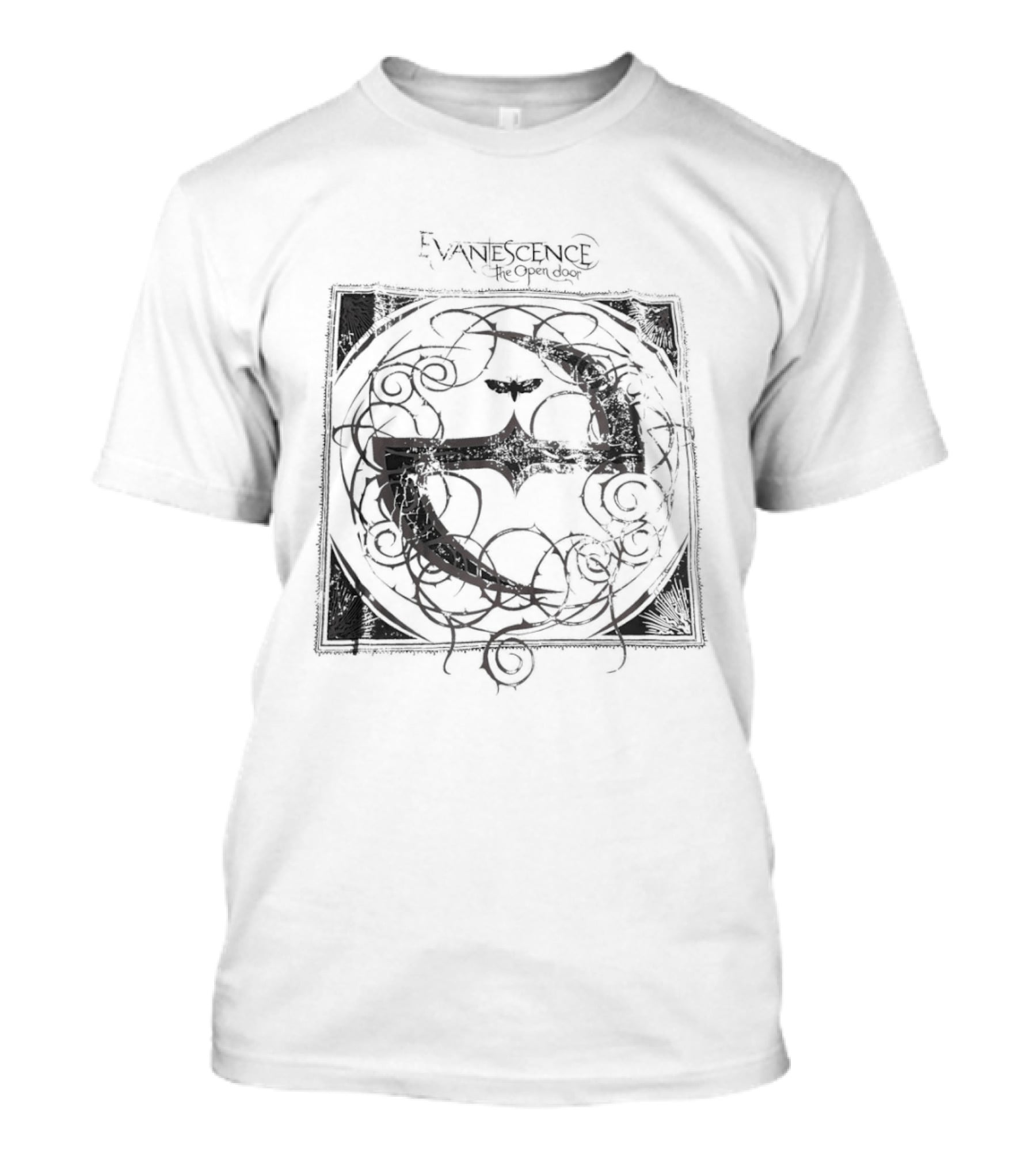 Evanescence The Open Door Moth Symbol Gothic T-Shirt