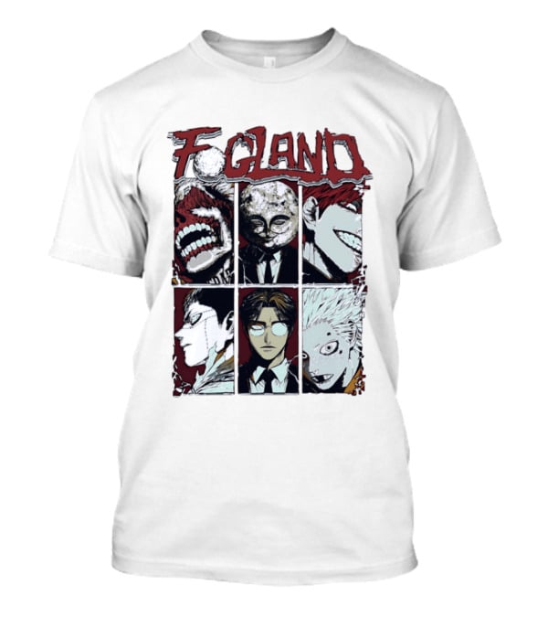 FOGLAND Manga Characters Face Expressions T-Shirt