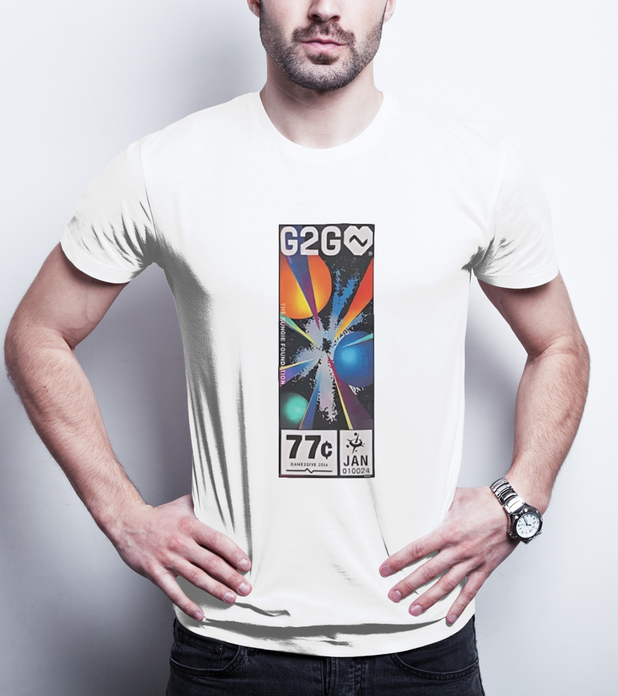 G2G The Bungie Foundation Cosmic Planets Game2Give 2024 Jan 77c 010024 T-Shirt