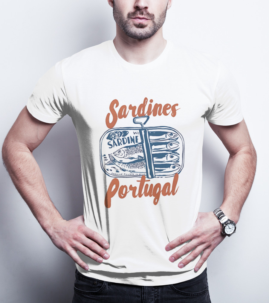 Sardines Portugal Sardine Tin T-Shirt