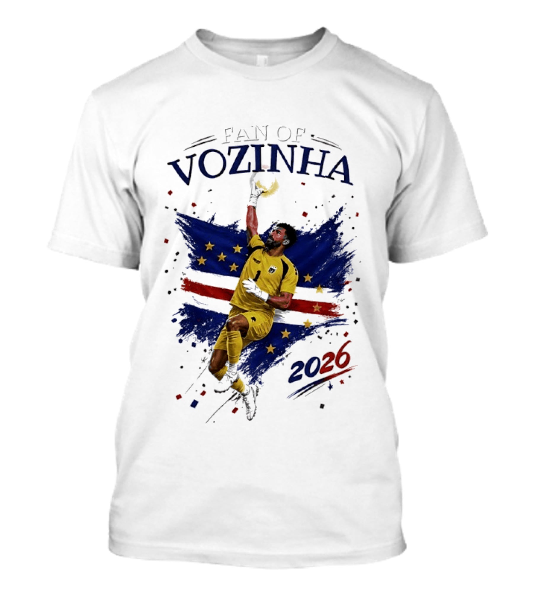 Fan Of Vozinha Cape Verde 2026 T-Shirt