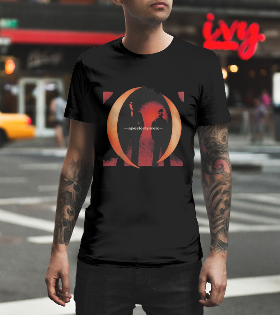 A Perfect Circle EU And UK Tour 2026 Band Red T-Shirt