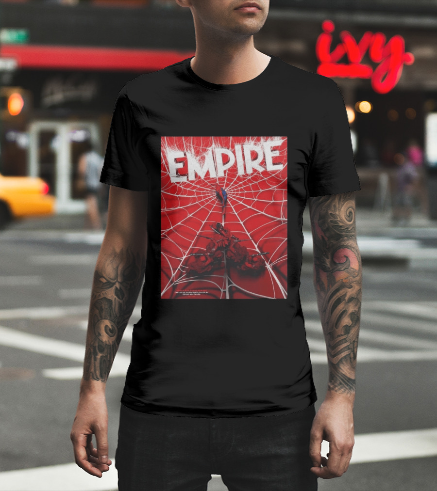 Empire Magazine Spider Man Brand New Day Subscriber Cover Vs The Hand T-Shirt