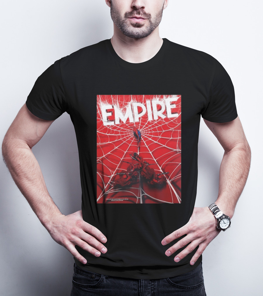 Empire Magazine Spider Man Brand New Day Subscriber Cover Vs The Hand T-Shirt