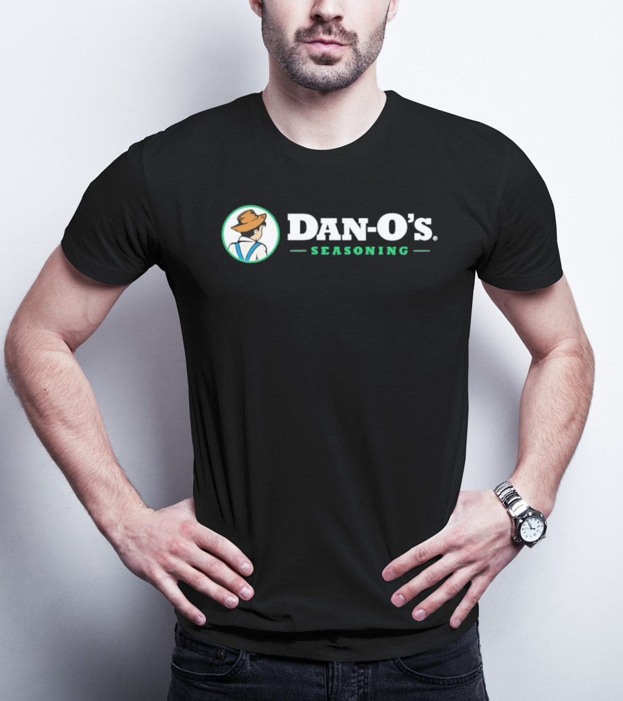 Dan O's Seasoning Farmer Boy Hat Icon Vintage Style Cooking Essentials T-Shirt