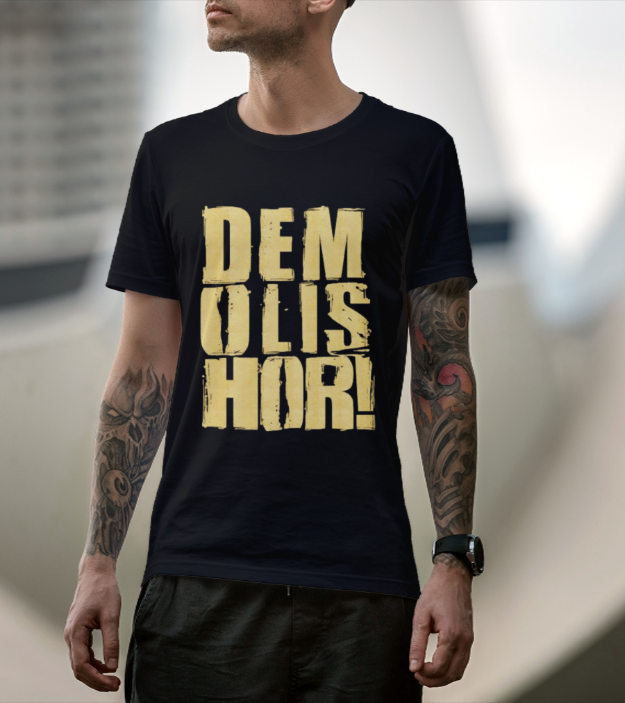 DEMOLISHOR Gold T-Shirt
