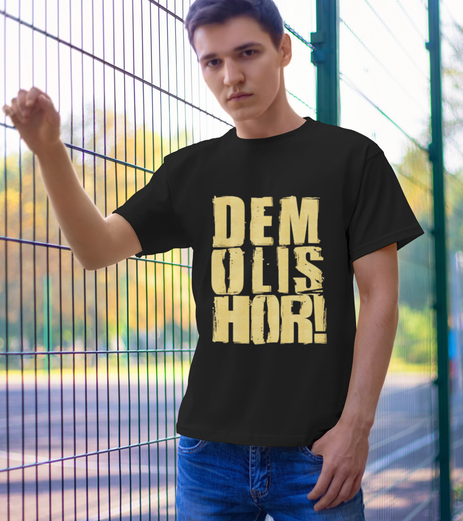 DEMOLISHOR Gold T-Shirt