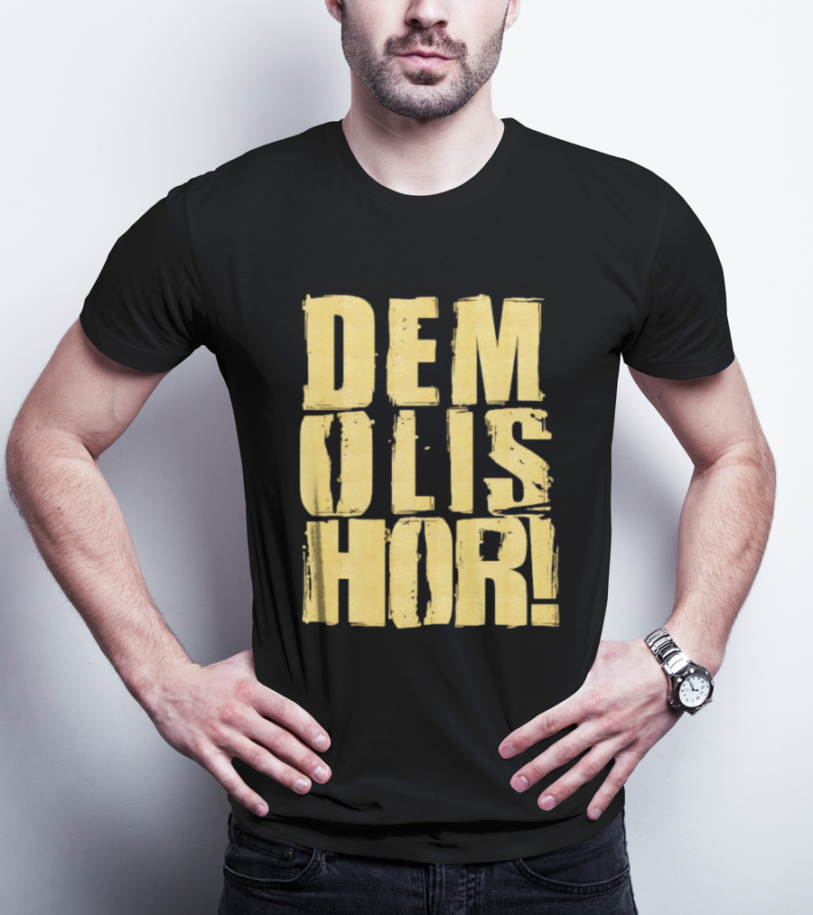 DEMOLISHOR Gold T-Shirt