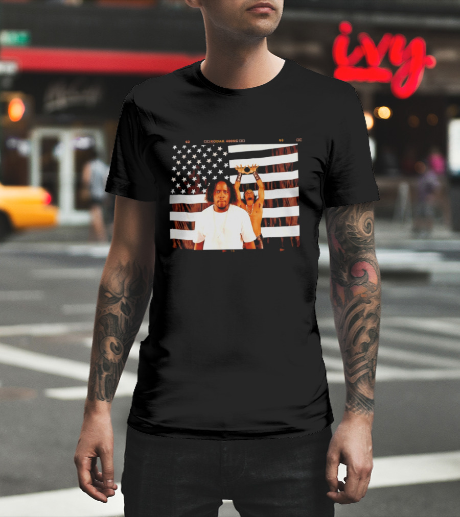 Outkast American Flag Andre 3000 Big Boi Performance USA Stars And Stripes T-Shirt