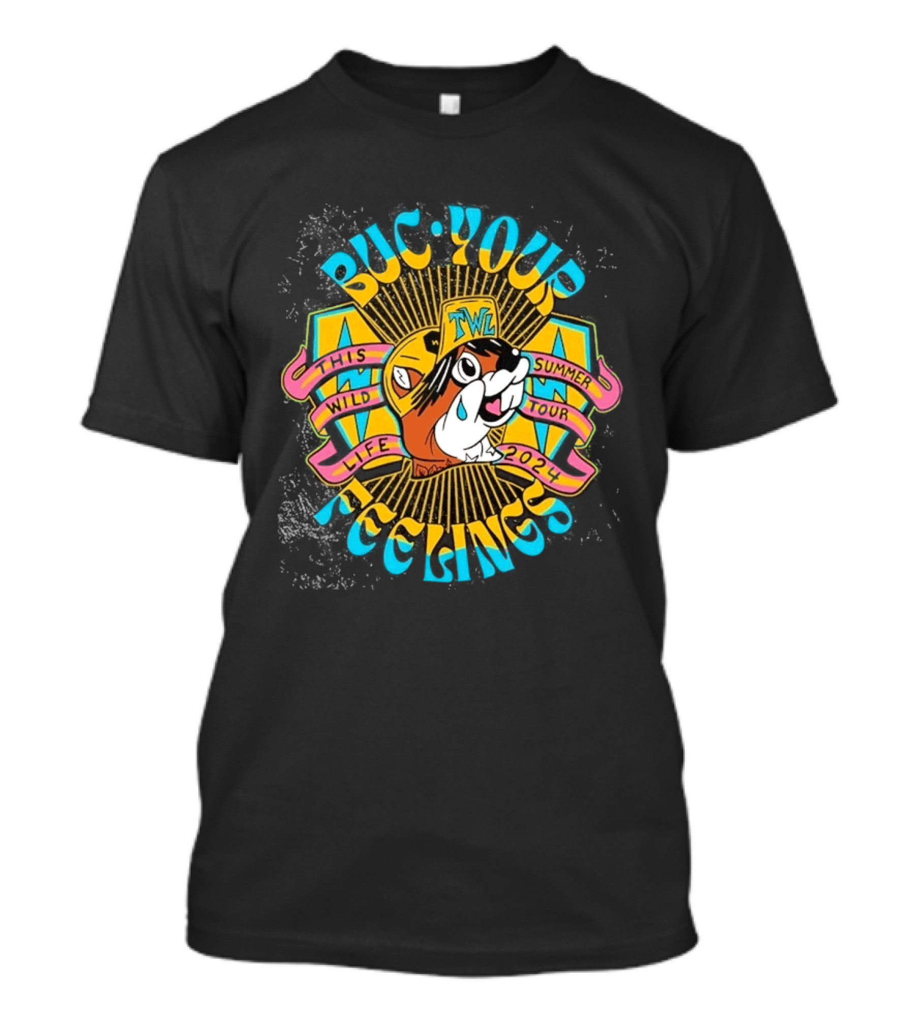 Buc'ees TWL This Wild Life Your Feelings Summer Tour 2024 T-Shirt