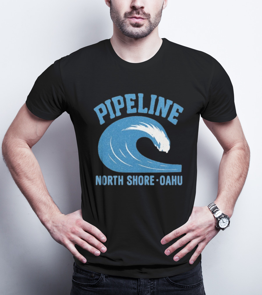 Pipeline North Shore Oahu Wave T-Shirt