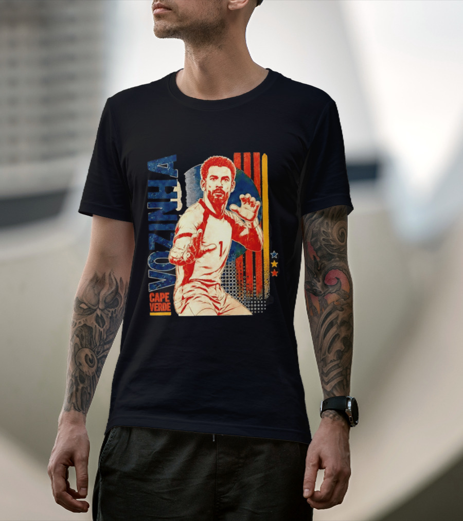 Vozinha Cape Verde National Football Team Goalkeeper T-Shirt