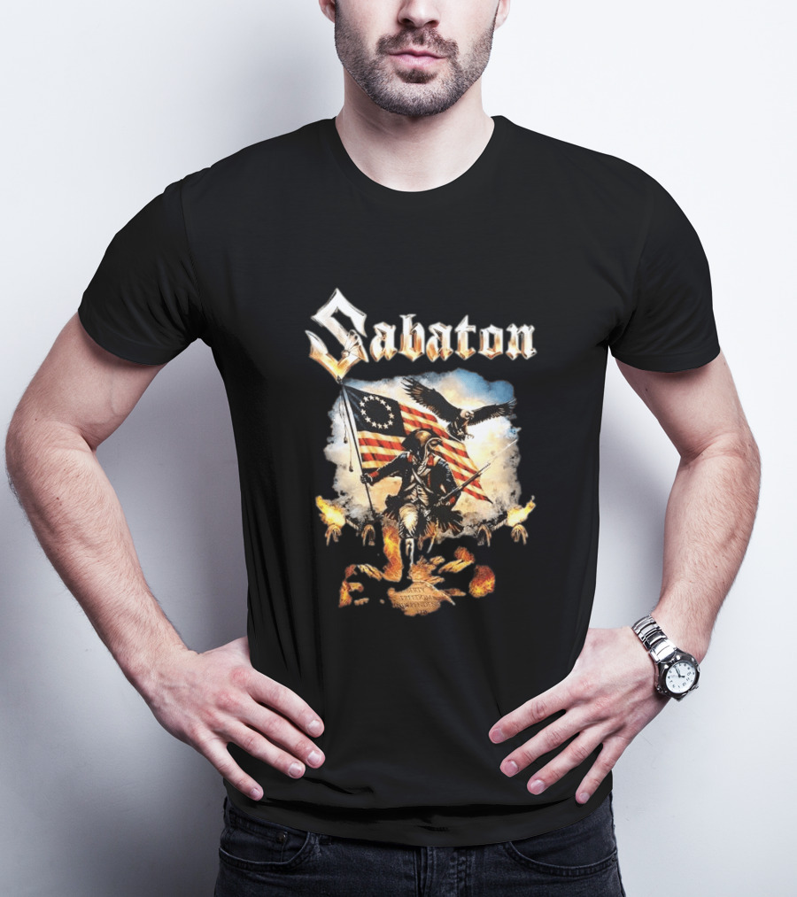 Sabaton Liberty Of Death USA 4th Of July 2026 Independence Freedom T-Shirt