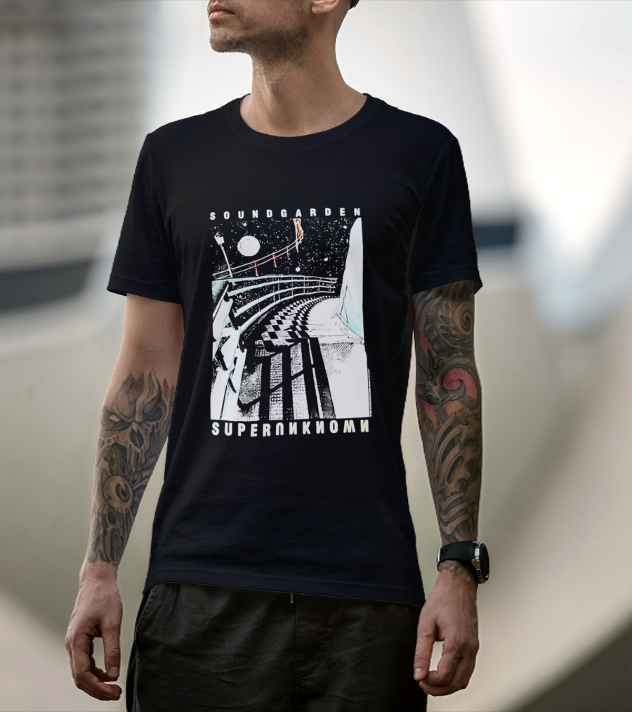 Soundgarden Superunknown Album Art Pathway Scene T-Shirt