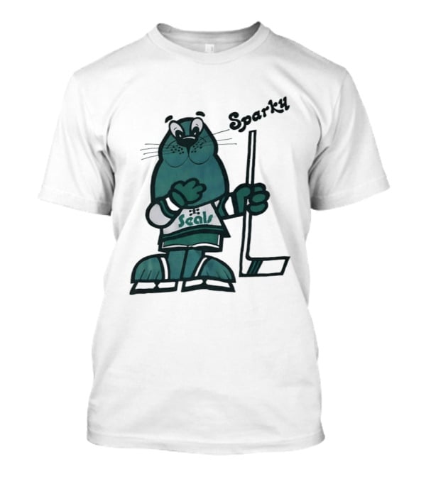 Sparky Seals Hockey Team California Golden Seals T-Shirt