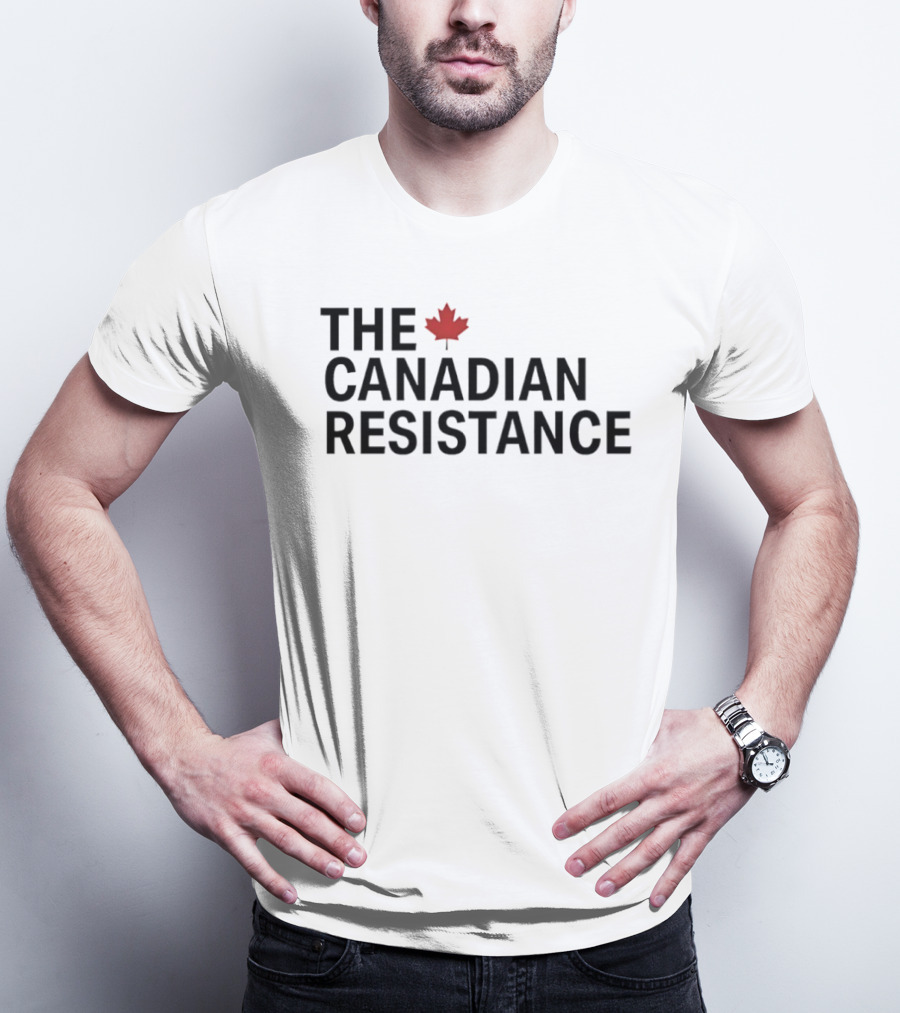 The Canadian Resistance Maple Leaf Patriot T-Shirt