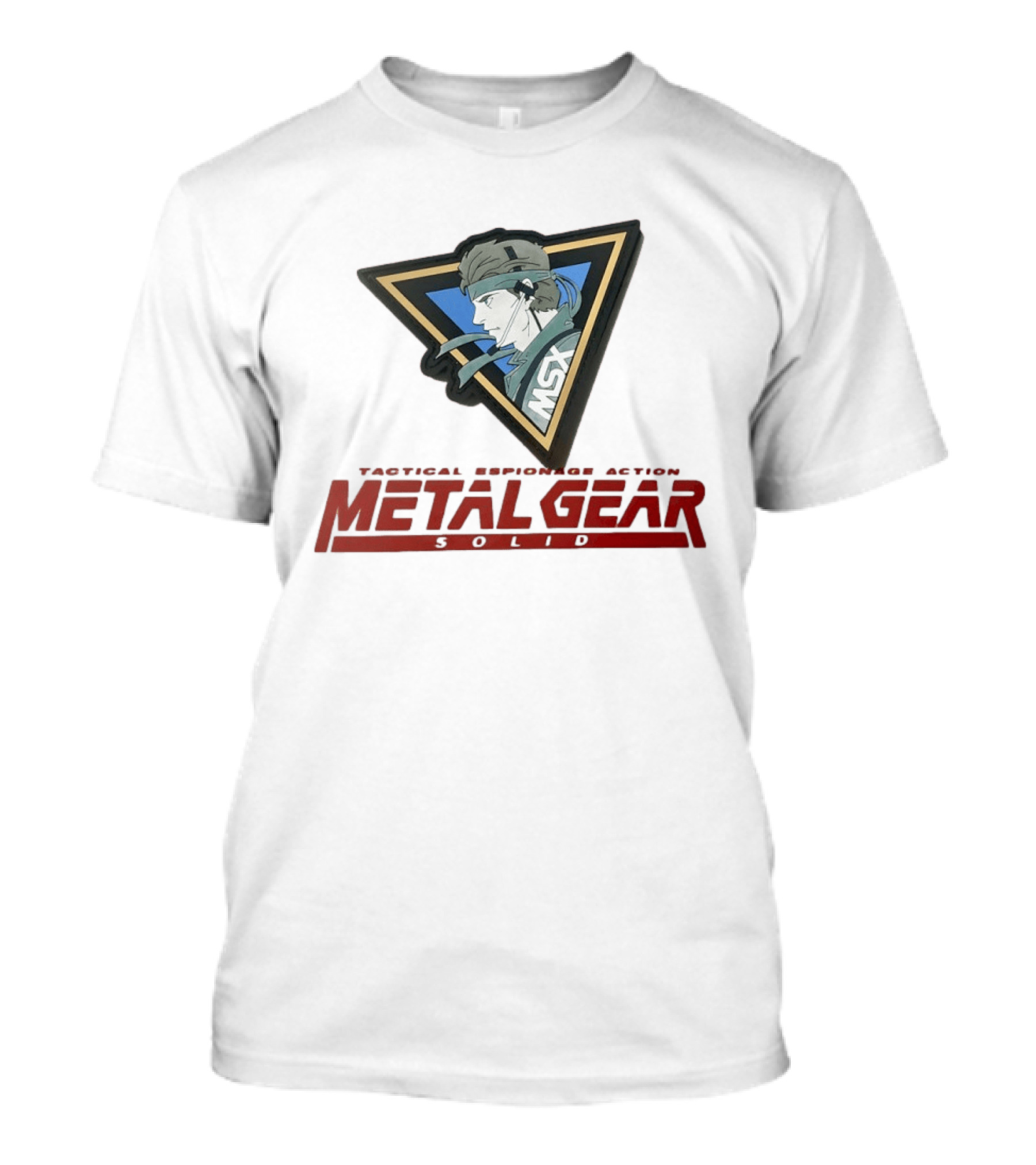 Metal Gear Solid MSX Tactical Espionage Action Hero T-Shirt