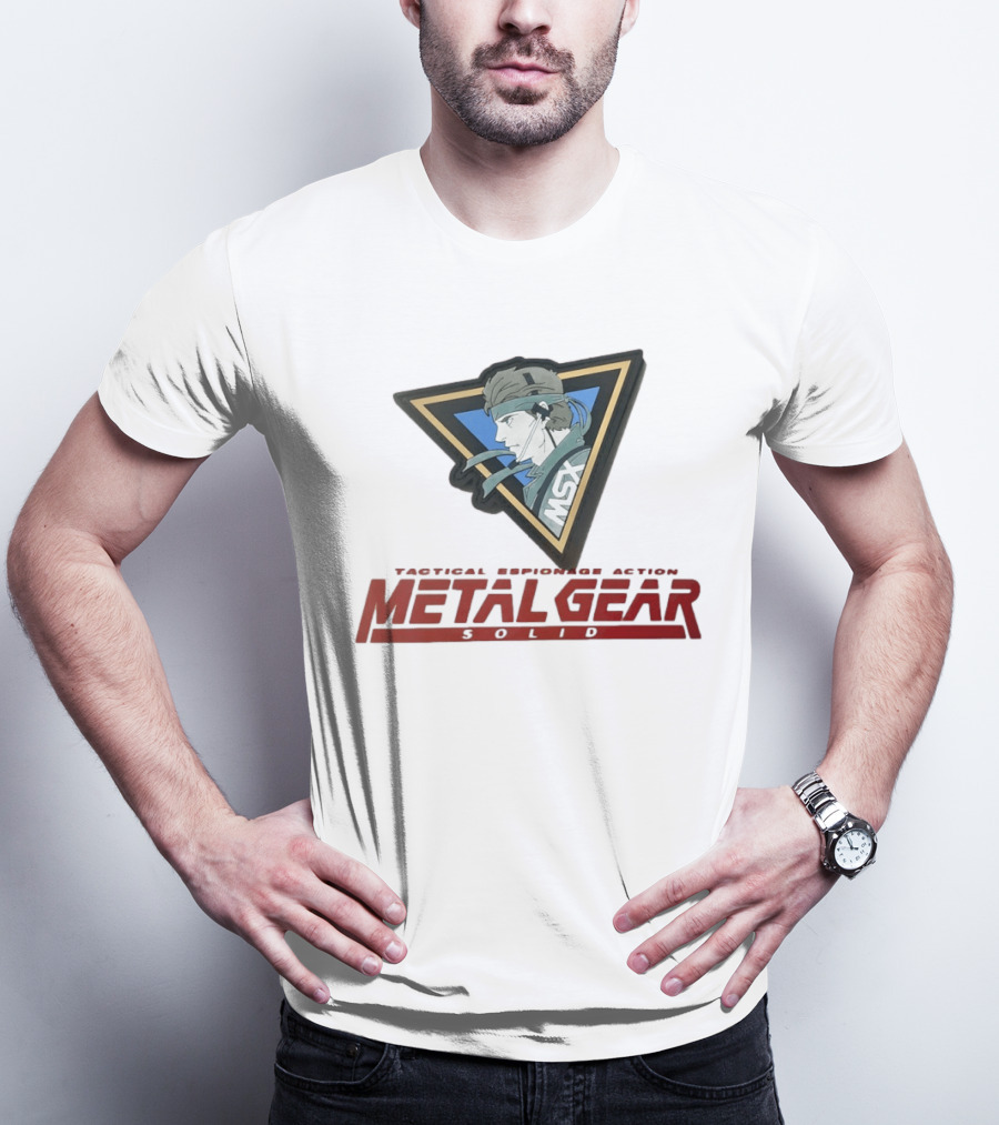 Metal Gear Solid MSX Tactical Espionage Action Hero T-Shirt