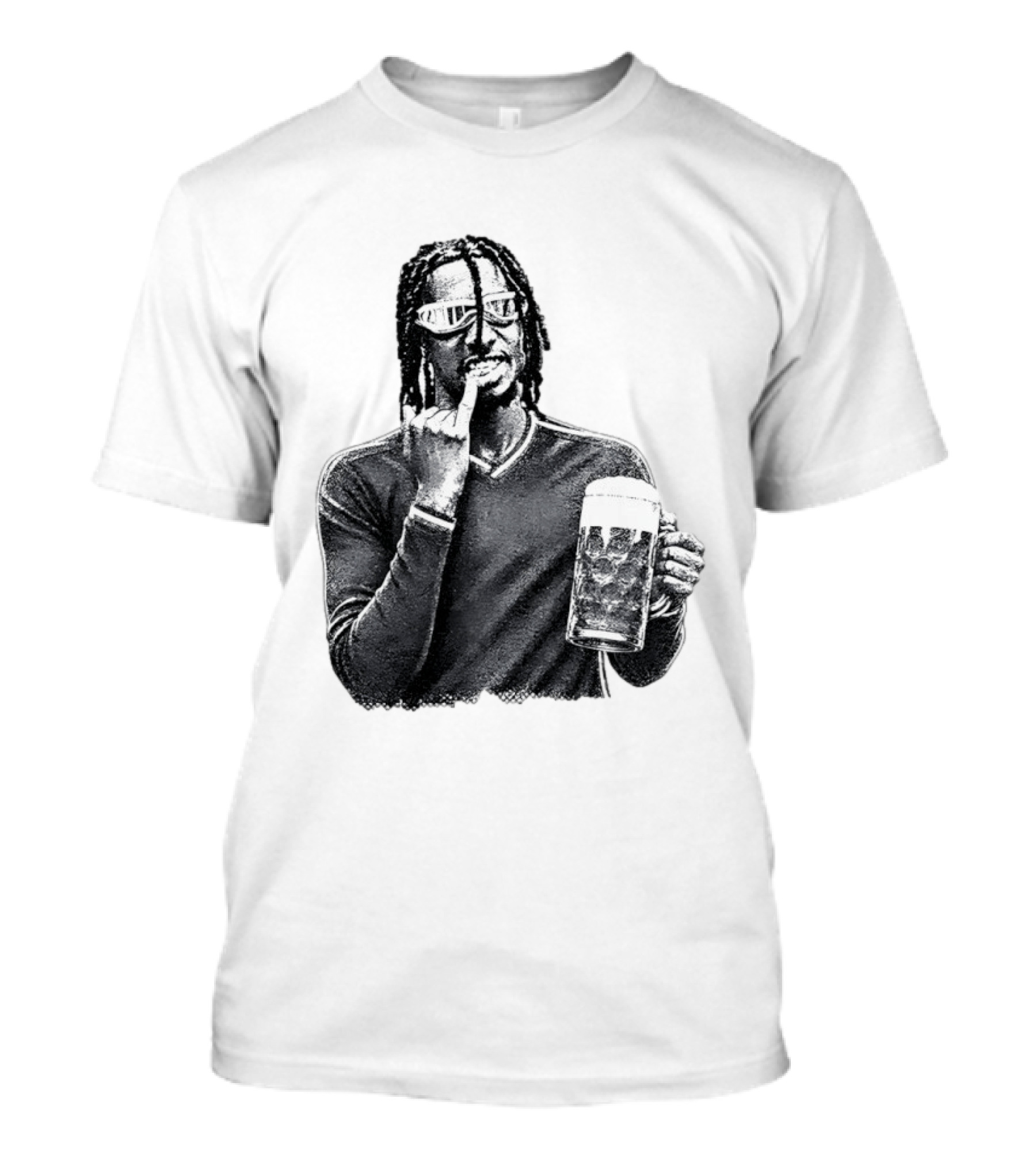 Michael Olise Crystal Palace France Beer T-Shirt