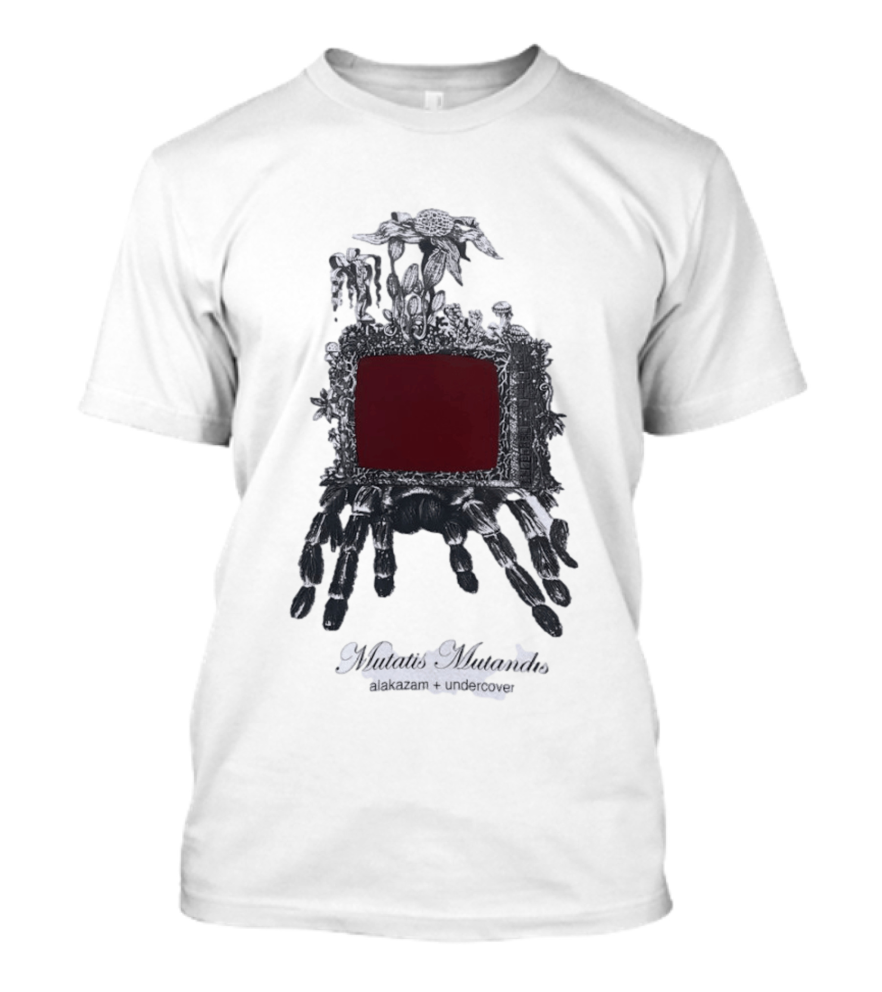 Mutatis Mutandis Alakazam Undercover Tarantula Botanical Frame T-Shirt