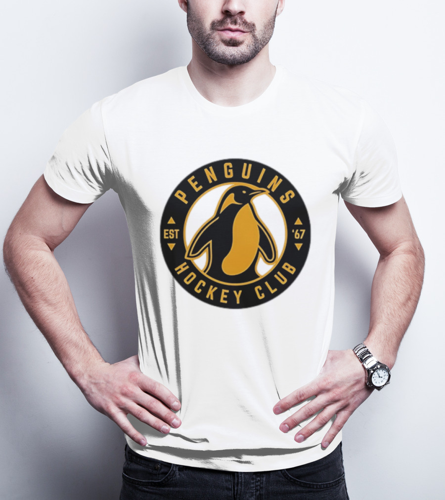 Penguins Hockey Club Est 1967 NHL Circular T-Shirt
