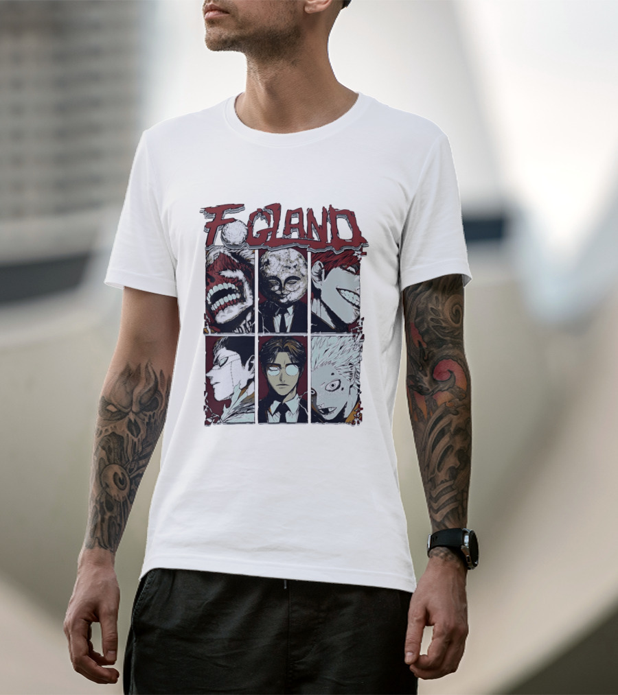 FOGLAND Jujutsu Kaisen Satoru Gojo Suguru Geto Mahito Hanami Jogo Dagon Anime Characters T-Shirt
