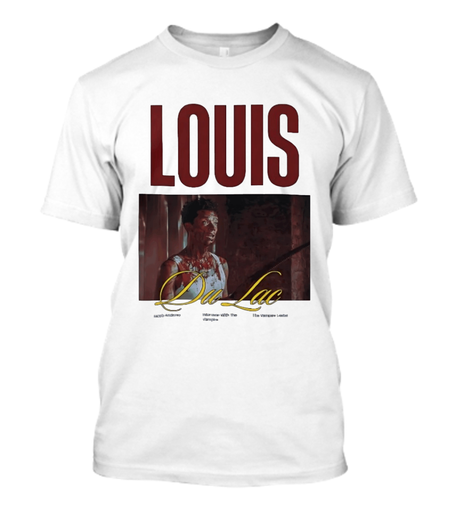 Louis Du Lac Jacob Anderson Interview With The Vampire Bootleg T-Shirt