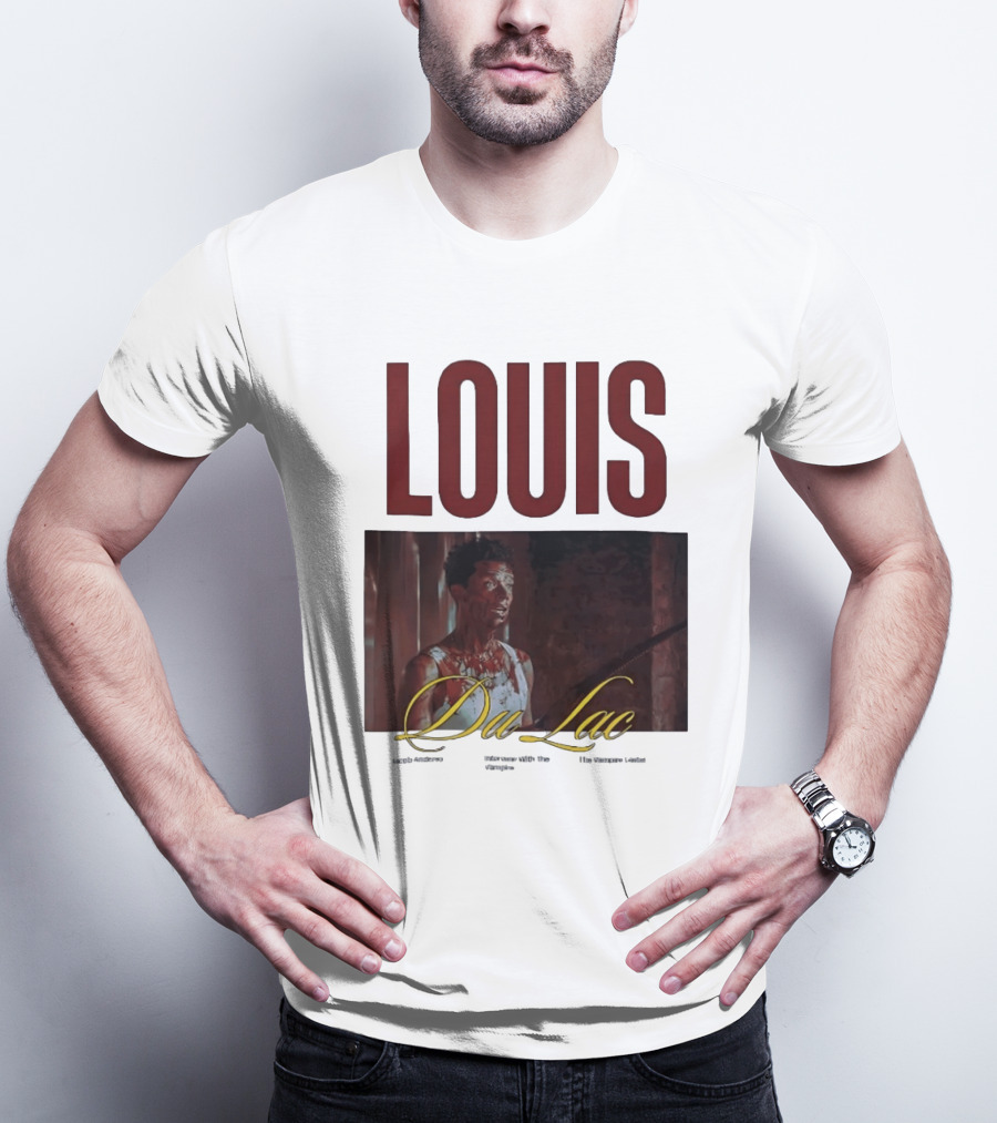 Louis Du Lac Jacob Anderson Interview With The Vampire Bootleg T-Shirt