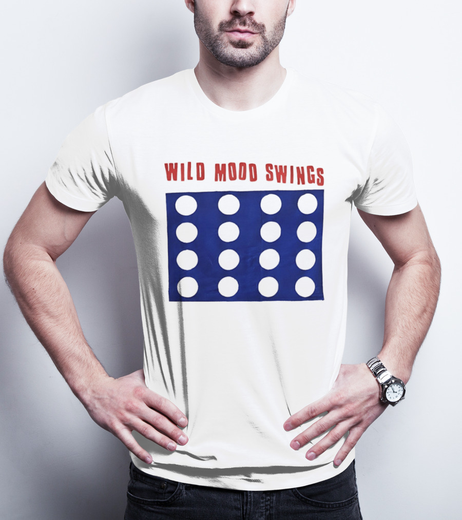 The Cure Wild Mood Swings Album Circles T-Shirt