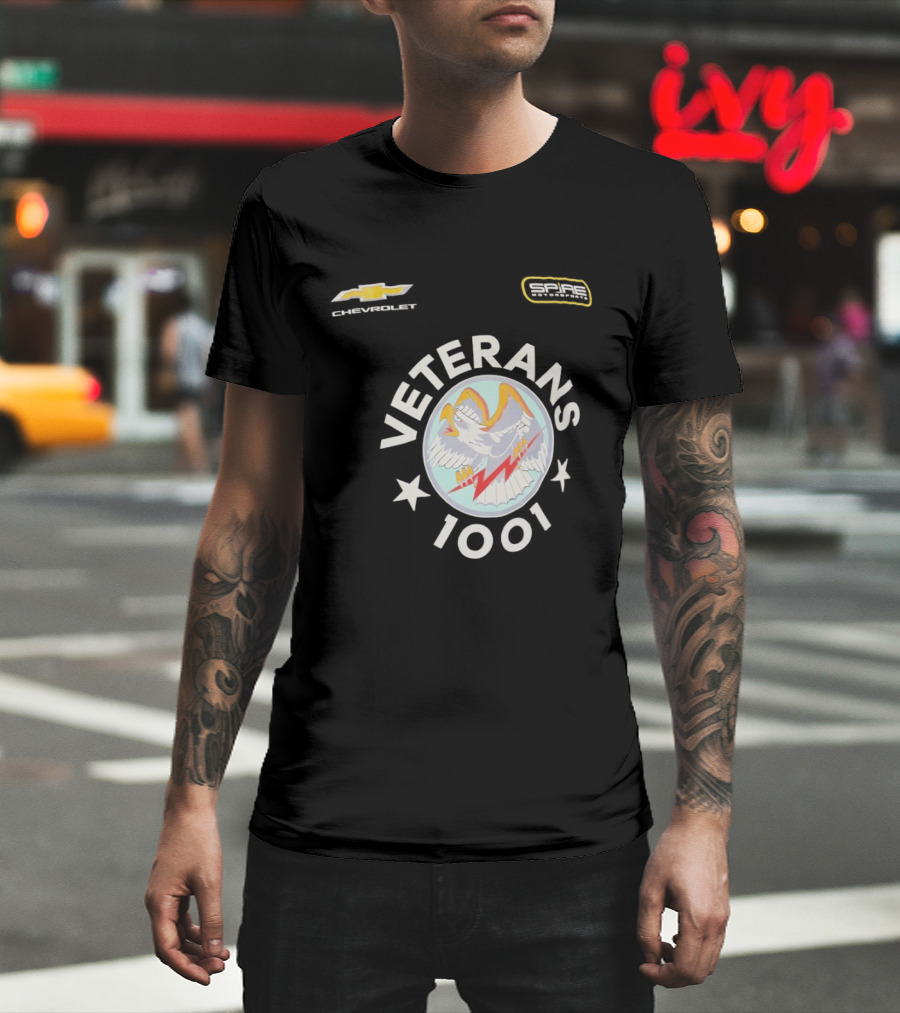 Veterans 1001 Spire Motorsports Chevrolet Eagle Legends T-Shirt