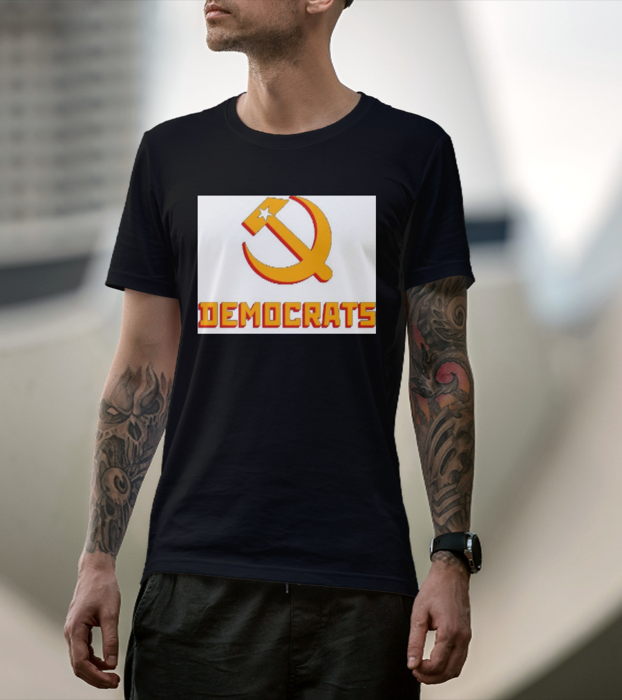 Zohran's Communist Democrats Hammer And Sickle T-Shirt