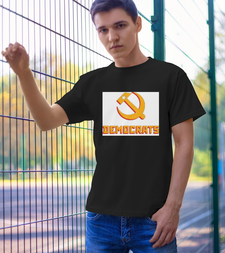Zohran's Communist Democrats Hammer And Sickle T-Shirt